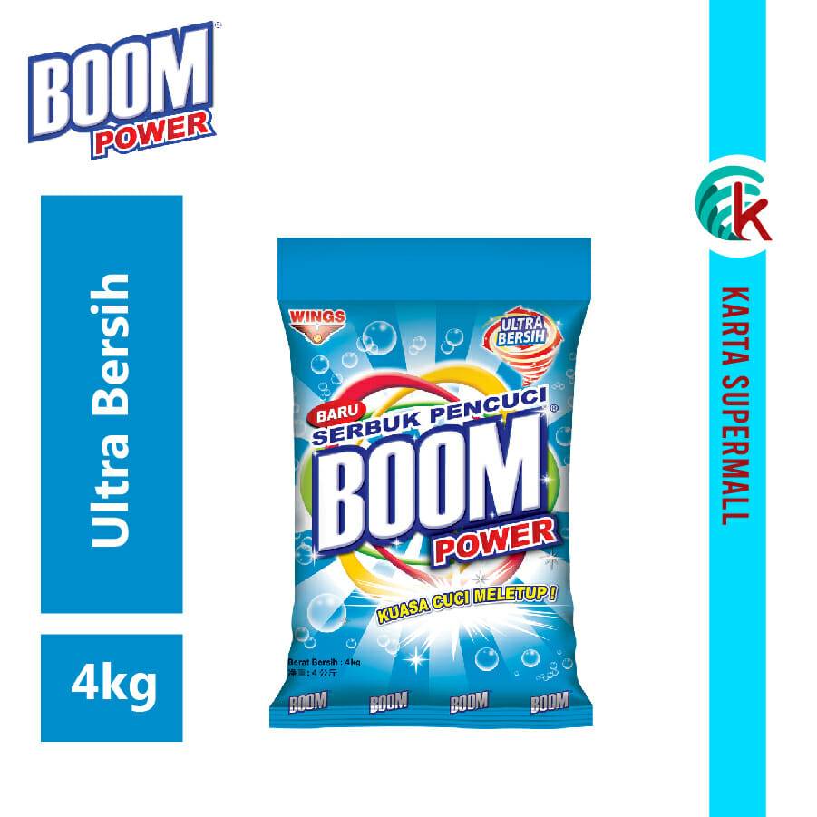 BOOM Powder Detergent Ultra Bersih 3.8kg - Karta Supermall