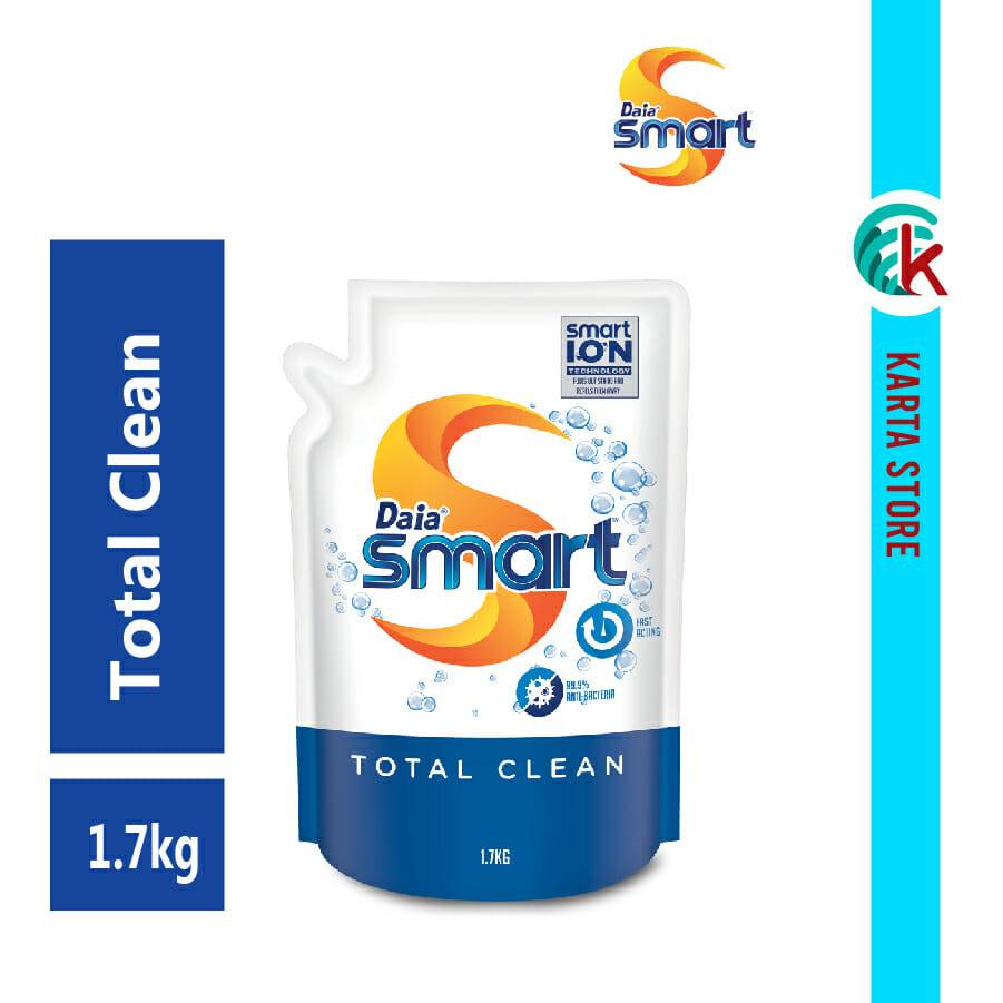 Daia Smart Liquid Detergent Total Clean 1.7kg - Karta Supermall