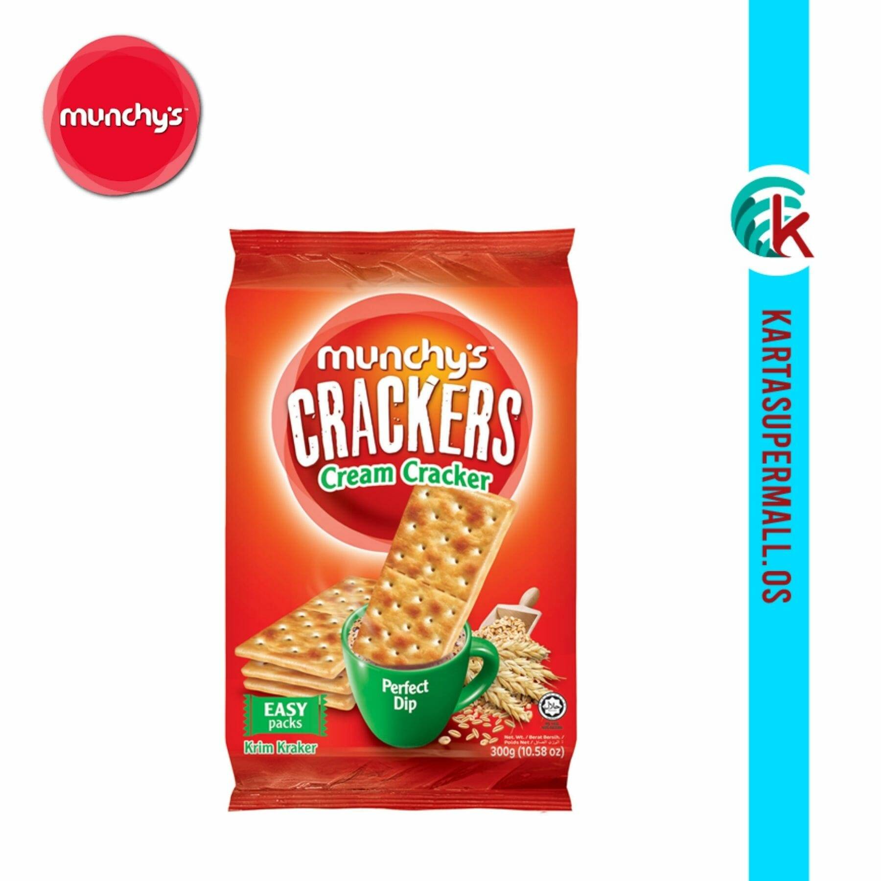 Munchy's Cream Crackers 300g - Karta Supermall