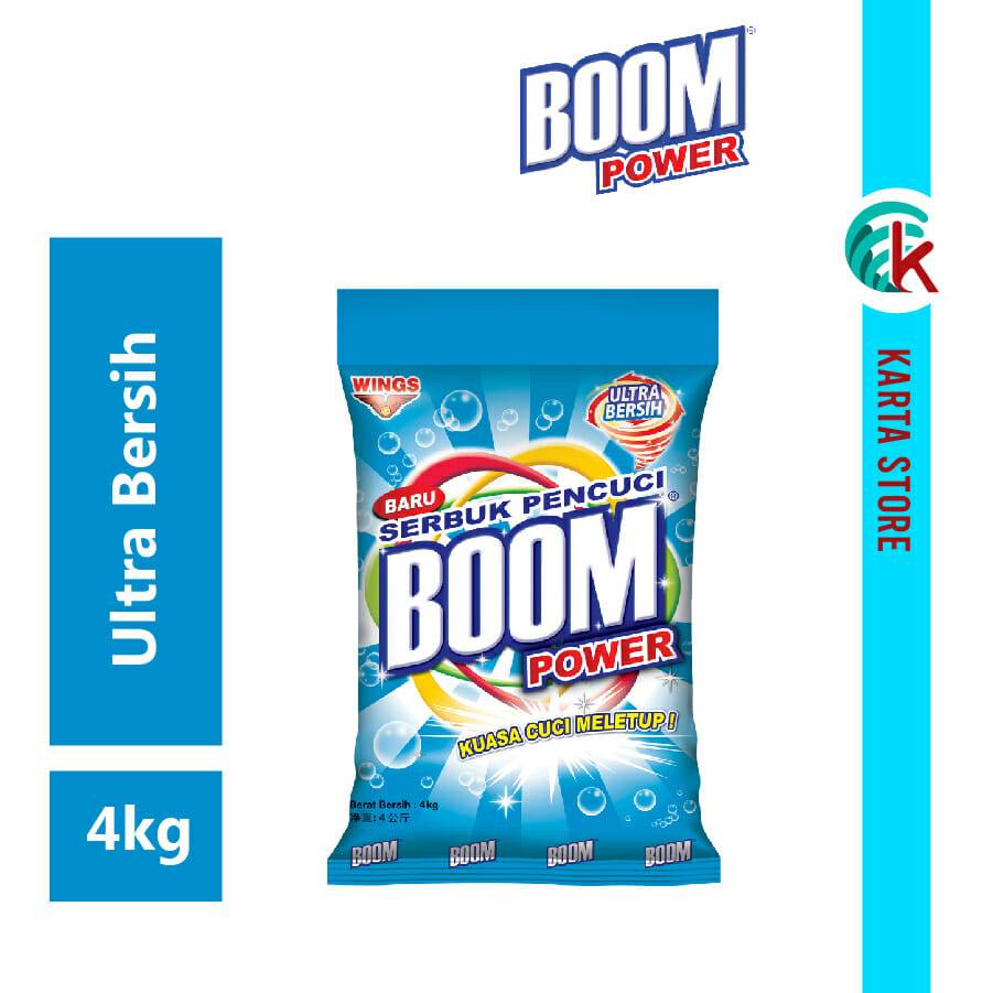 BOOM Powder Detergent Ultra Bersih 3.8kg - Karta Supermall