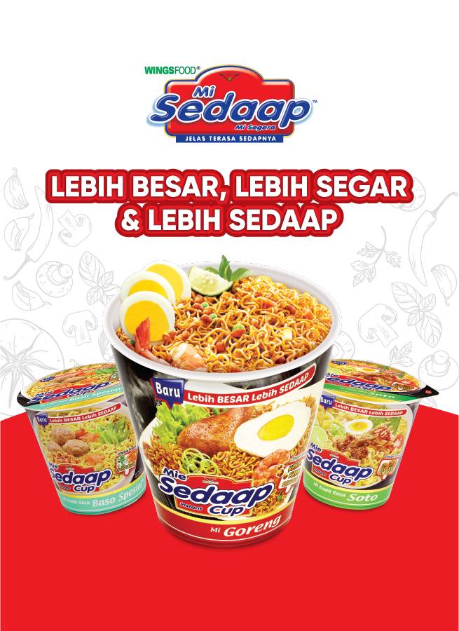 Mi Sedaap Cup Goreng Asli 83g - Karta Supermall