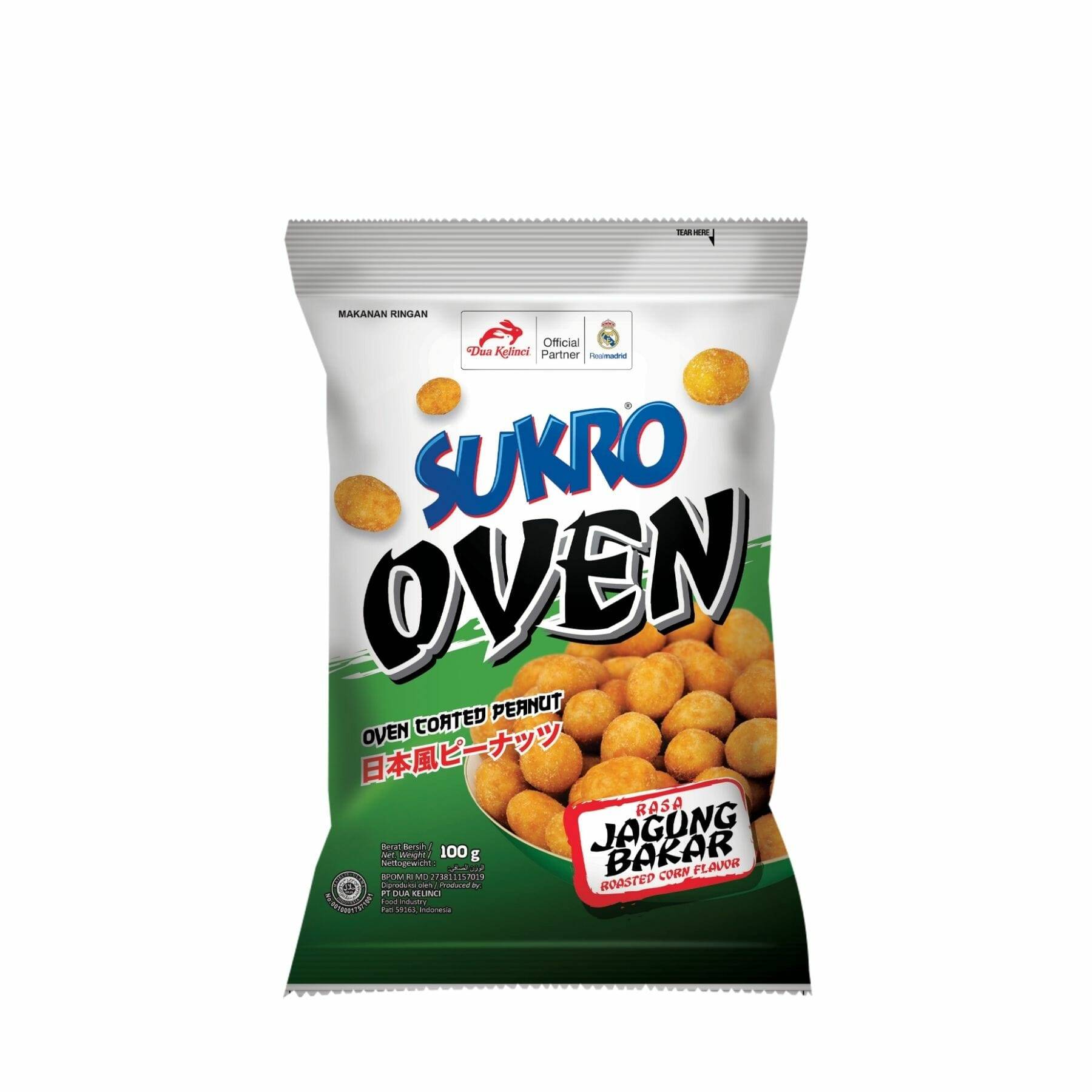Sukro Oven Roasted Corn 100g - Karta Supermall