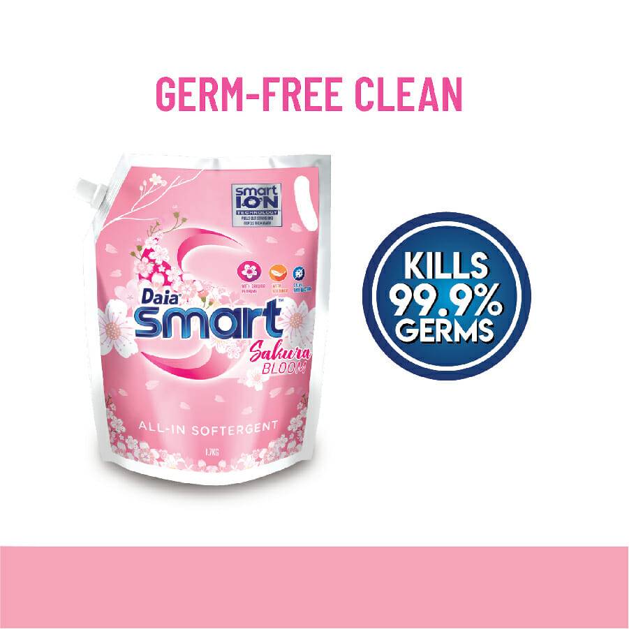 Daia Smart Liquid Detergent All-In Softergent Sakura Bloom 1.7kg ...