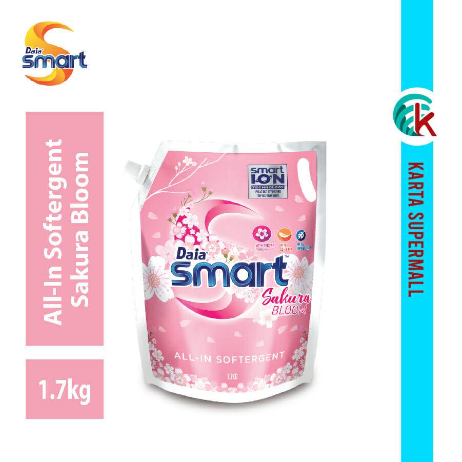 Daia Smart Liquid Detergent All-In Softergent Sakura Bloom 1.7kg ...
