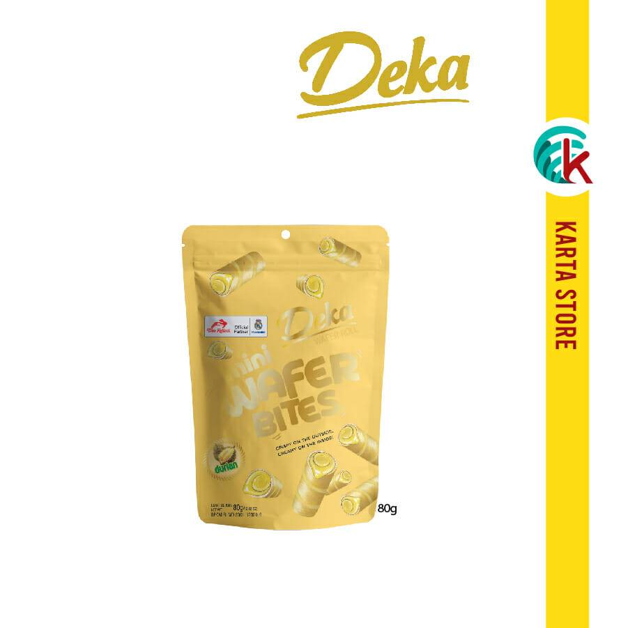 Deka Mini Wafer Bites Durian 72g - Karta Supermall