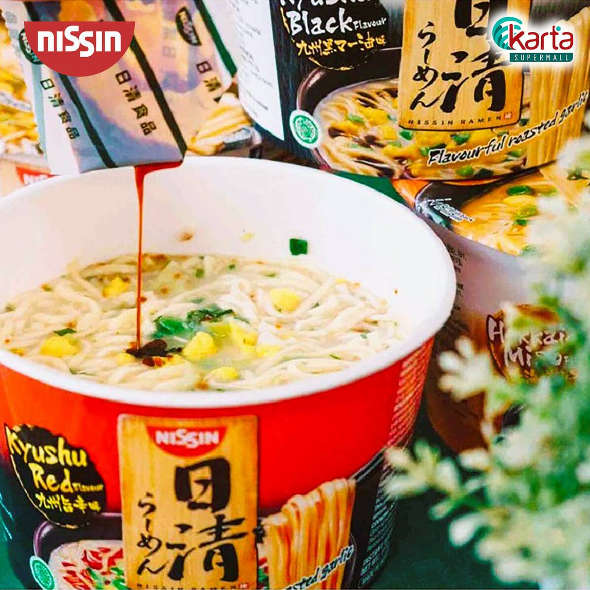 Cozy Up During Cold Weathers with Nissin's Spicy Roasted Garlic Soup!