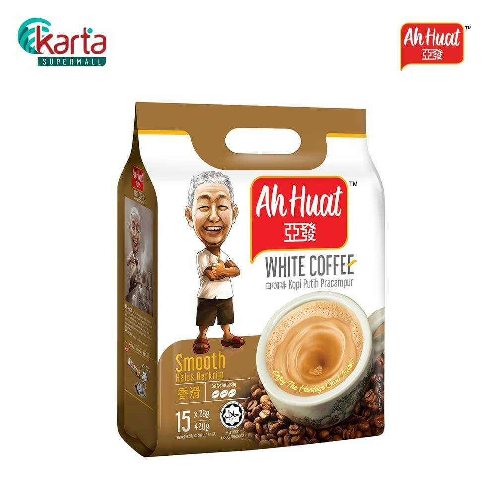 Ah Huat White Coffee Classic 30g x 15 sachets - Karta Supermall